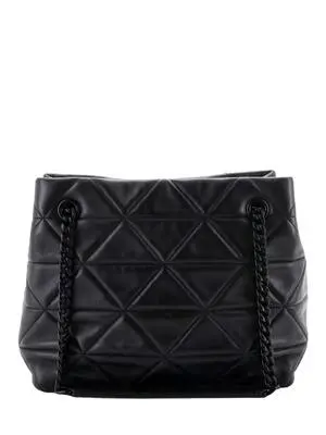 Prada Spectrum Quilted Nappa Leather Medium Tote Bag - Black