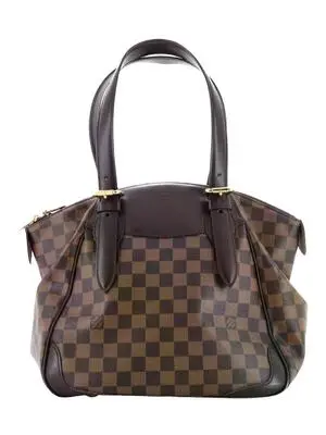 LOUIS VUITTON Verona Damier Mm Shoulder Bag - Brown