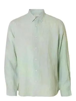 SELECTED Linen Shirt - Green