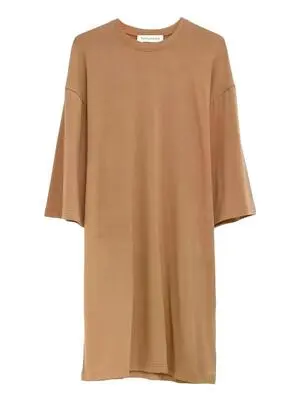 THE FRANKIE SHOP Oversized T-shirt Dress - Brown