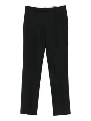 GERMANO 1952 Tailored Pressed-crease Trousers - Black
