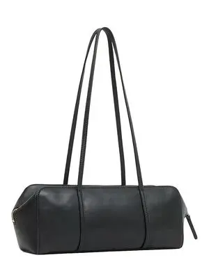 MANSUR GAVRIEL Filo Leather Shoulder Bag - Black