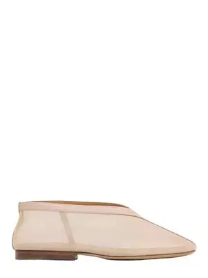 MANSUR GAVRIEL Contorno Square V Ballet Flats - Neutrals
