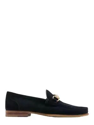 Magnanni Suede Horsebit Loafers - Blue