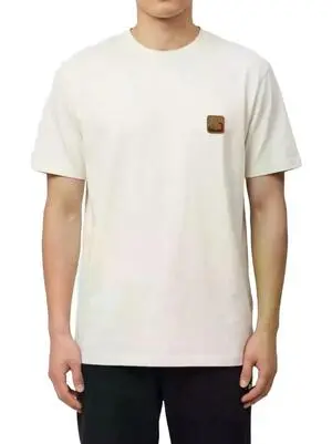 MARANT Logo-patch T-shirt - Neutrals