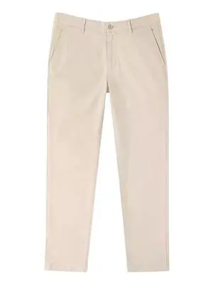 MASON'S Torino Flex Pressed-crease Chinos Trousers - Neutrals