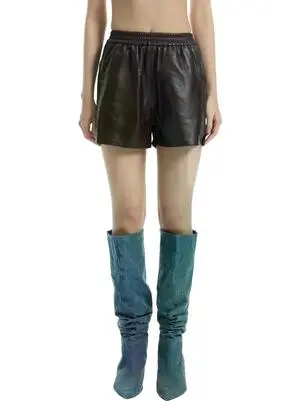 ARMA Arma Fyona Leather Shorts