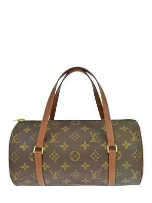 LOUIS VUITTON Monogram Papillon 26 Tote Bag - Brown