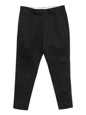 GERMANO 1952 Pleated Tailored Trousers - Black