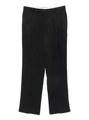 GERMANO 1952 Pleated Tailored Trousers - Black
