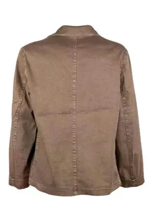 CIRCOLO 1901 Patch-pocket Button-up Shirt - Brown