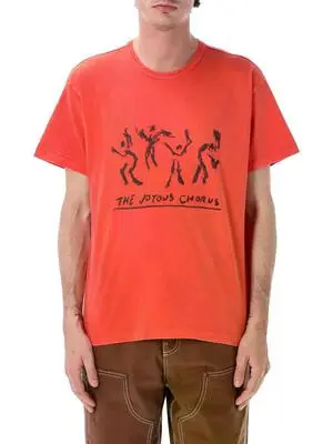 VANS X Julian Klincewicz Joyous Chorus Graphic-print T-shirt - Red