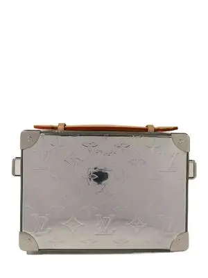 LOUIS VUITTON Handle Soft Trunk Cross Body Bag - Silver