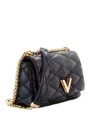 LOUIS VUITTON Louis Vuitton Epi Leather Pico Go-14 MM Shoulder Bag Black