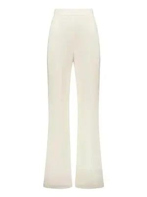 ELLERY High-waisted Flared-leg Trousers - Neutrals