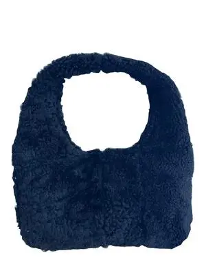 TIRILLM Lotte Handmade Sherling Scrap Small Bag - Black