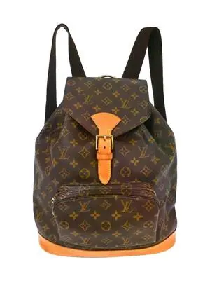 LOUIS VUITTON Montsouris Gm Backpack - Brown