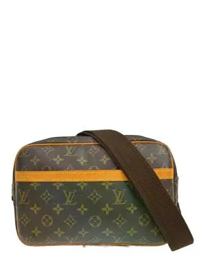 LOUIS VUITTON Monogram Reporter Pm Messenger Bag - Brown