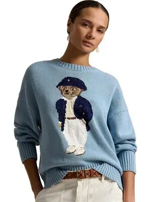 Ralph Lauren Polo Bear Cotton Sweater - Blue Note