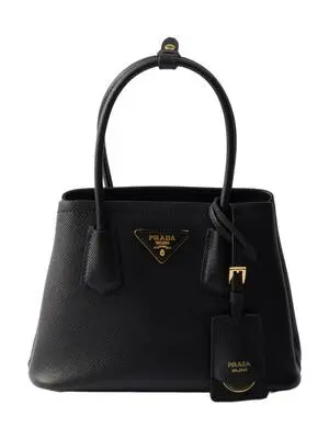 Prada Double Saffiano Leather Mini-bag - Black