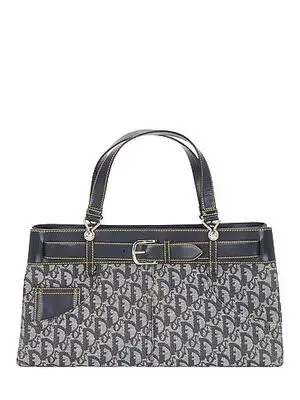 Dior Diorissimo Jean Pocket Tote Bag - Blue