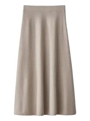 LISA YANG The Torie Skirt - Sand