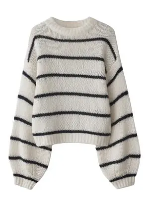 LISA YANG The Sabelle Sweater - Stripes