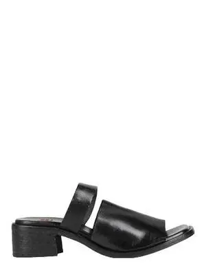 Moma Calfskin Sandals - Black
