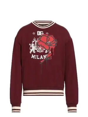 Dolce & Gabbana Cotton Elastane Sweatshirt - Red