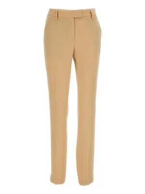 Alberto Biani Pantaloni A Gamba Dritta - Beige