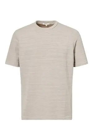 ARNE Cavour Texture Woven T-shirt - Stone