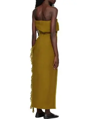 THE ROW Arachne Long Dress - Brown