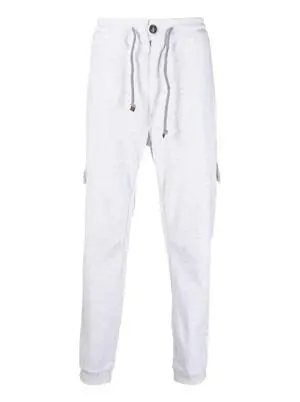 Brunello Cucinelli Drawstring Track Pants - Grey
