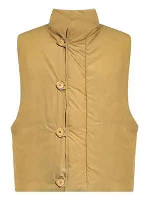 LEMAIRE Button-front Padded Gilet - Nude