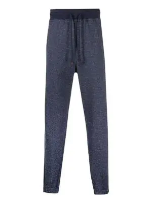 Brunello Cucinelli Logo-print Track Trousers - Blue