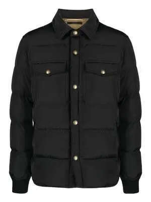 TOM FORD Techno Ottoman Padded Jacket - Black