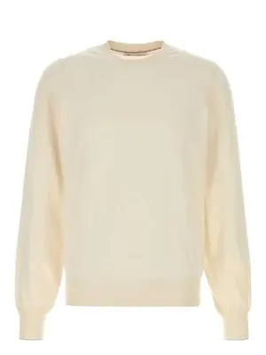 Brunello Cucinelli Crew Neck Knitted Sweater - Nude