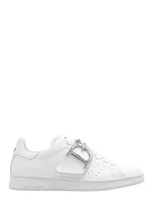 Dsquared2 Logo Detail Low-top Sneakers - White