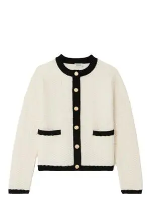 SIMKHAI Jonathan Simkhai Long-Sleeved Knitted Cardigan