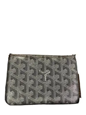 Goyard Monogram Clutch - Black