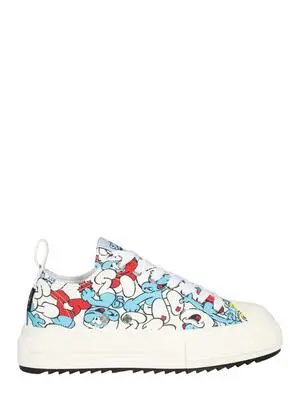 Dsquared2 X Smurfs Lace-up Sneakers - White