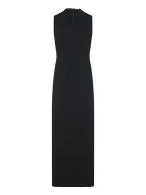 THE ROW Sleeveless Maxi Dress With Round Neck - Black