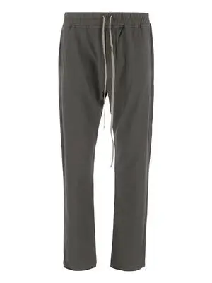 Rick Owens Berlin Organic Cotton Drawstring Trousers - Black