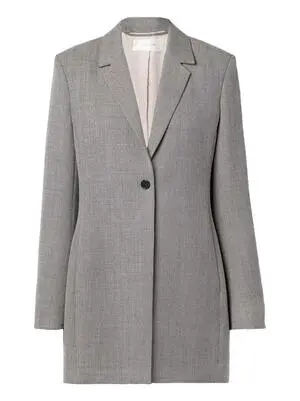 THE ROW Single-breasted Suit Coat - Gray