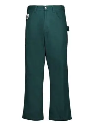 BODE Knolly Brook Belt Loop Casual Pants - Green
