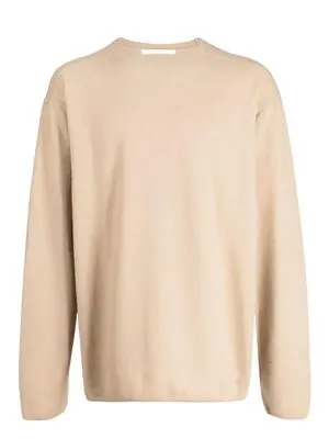 AURALEE Auralee Drop-Shoulder Crew-Neck Jumper