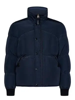 TOM FORD High-neck Padded Down Jacket - Blue