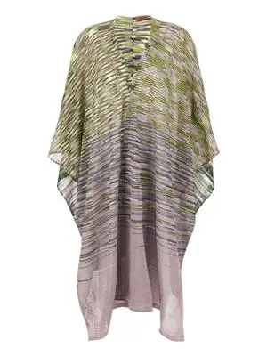 MISSONI Missoni Striped Knitwear Cape