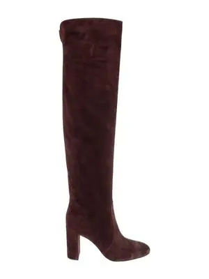 GIANVITO ROSSI Glen Block-heel Over-the-knee Boots - Black