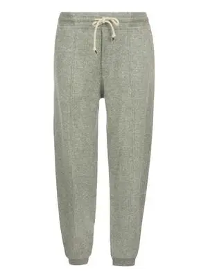 Brunello Cucinelli Drawstring-waist Four-pocket Track Pants - Gray